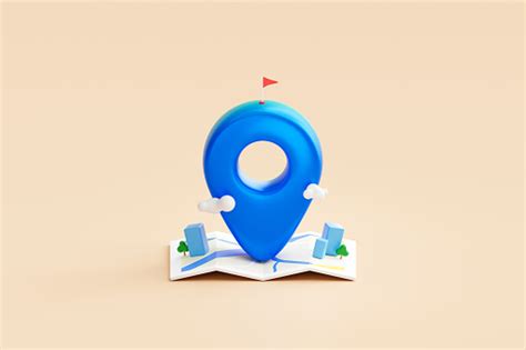 여행 포인터 아이콘의 Gps 탐색 핀 위치지도 파란색 웹 연락처 마커 기호 개념 또는 글로벌 주소 위치 네비게이터 가이드 및