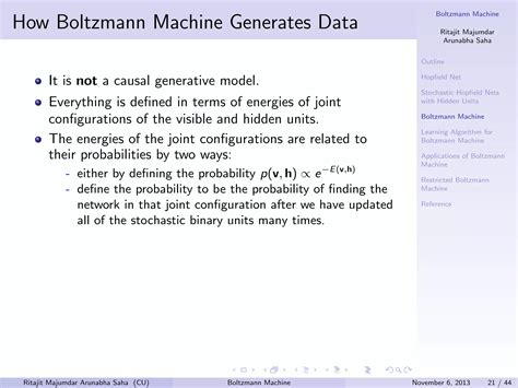 Brief Introduction To Boltzmann Machine Pdf