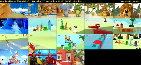 Numberblocks Cbeebies 2019 12 17 0655