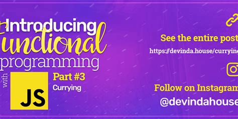 Introducing Functional Programming In Javascript Part 3 Currying