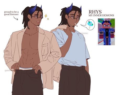 Rhys Mid Aphmau Characters Inner Demons Aphmau Fan Art