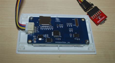 gadjet s blog 3d printed bezel for the nextion lcd display