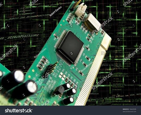 Circuit Board Blank Cpu Chip Programming Stock Illustration Shutterstock