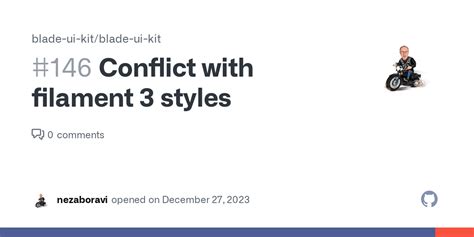 Conflict With Filament Styles Issue Blade Ui Kit Blade Ui Kit GitHub