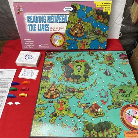 Learning Well Board Games Blue Level Reading Comprehension Reading Between Lines £732 Picclick Uk