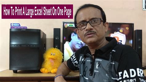 How To Print A Large Excel Sheet On One Page I 2019 Youtube