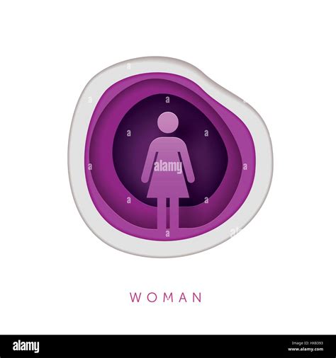 Women Bathroom Sign Pink
