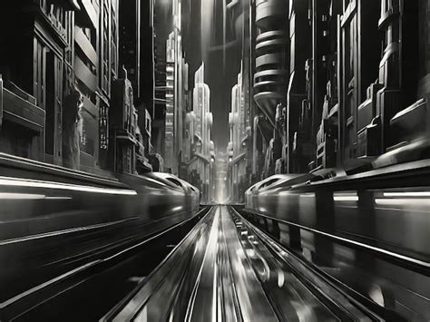 premium photo urban symphony metropolis in motion a dynamic ode to