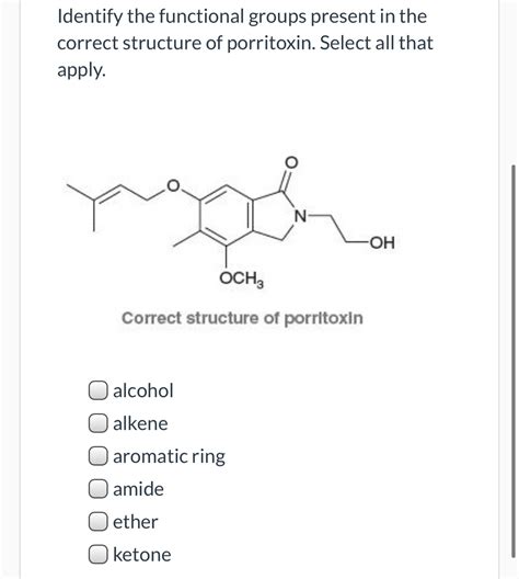 Ketone Functional Group Structure