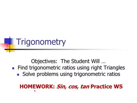 Ppt Trigonometry Powerpoint Presentation Free Download Id 6812232