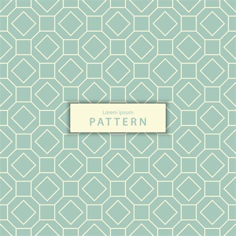Premium Vector Seamless Geometric Pattern In Vintage Style
