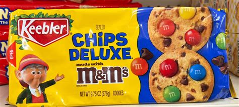 Keebler Chips Deluxe Mandm Cookies 9 75 Oz Ebay