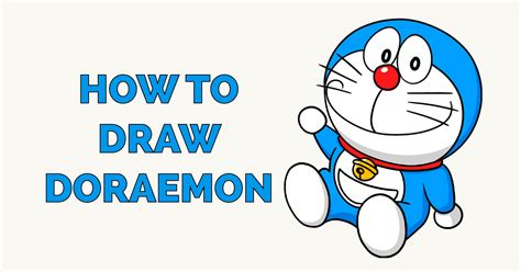 How To Draw Doraemon Really Easy Drawing Tutorial