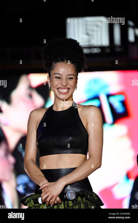 Actress Chase Infiniti Attends The Red Carpet For The One Battle After