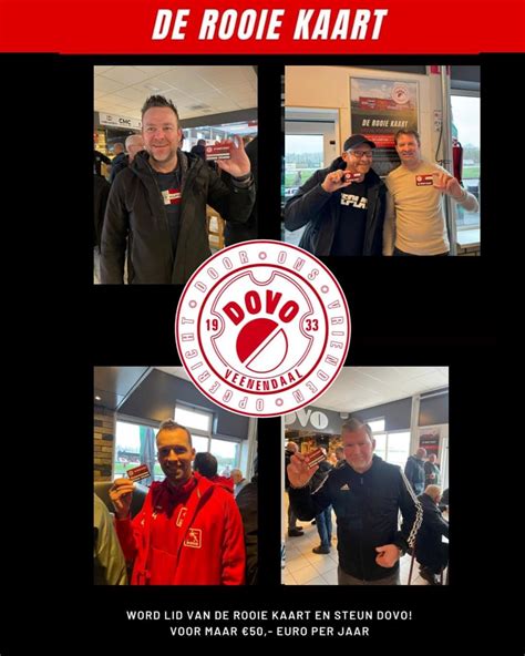 De Rooie Kaart Is Een Groot Succes Voetbalvereniging Dovo Veenendaal