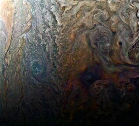 Nasa Juno Spacecraft Photo Of Jupiters Cloud Tops Popsugar Tech