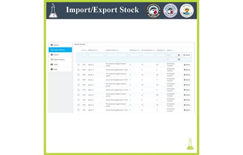 Bulk Stock Importexport Csv Mail Ftp