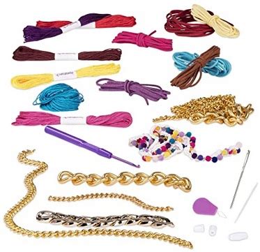 Craftabelle Lustrous Links Creation Kit Bracelet Making Kit 96pc