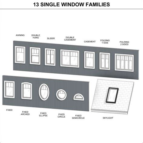 Revit Windows Premium Designs For Architectural Projects Revitfamily Biz