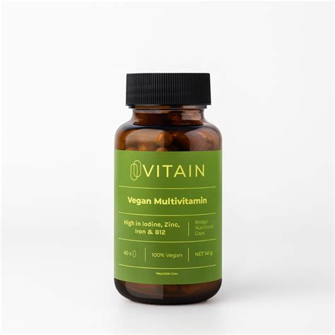 Vitain Vegan Multivitamin 60s King Online