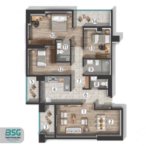 Apartment For Sale 200m In Ruby Towers Properties Baghy Shaqlawa Real Estate Company Erbil