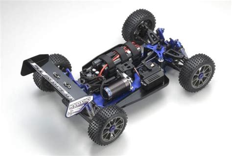 Red RC Kyosho Inferno VE Brushless Buggy