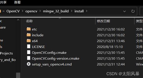 Qt编译opencv详细记录（mingw 32编译） Csdn博客