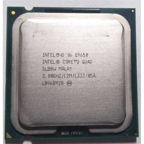 Intel 3 0ghz Lga775 Core 2 Quad Q9650 Processor Silver Price In India Specs Reviews Offers