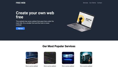 GitHub marfil landing page Landing Page básica trabajada mediante HTML y CSS