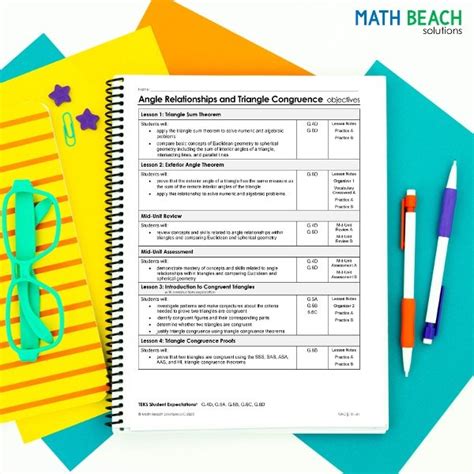 Texas Geometry Curriculum — Math Beach Solutions
