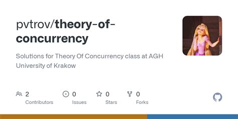 Github Pvtrov Theory Of Concurrency Solutions For Theory Of Concurrency Class At Agh