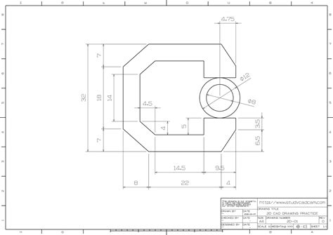 Cad Exercises Sample 014 Ppt
