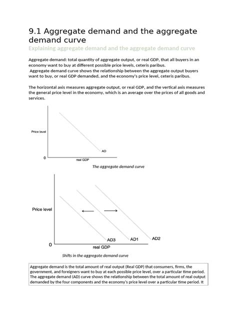 Understanding Aggregate Demand Dynamics Pdf Exports Aggregate Demand