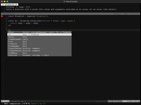 tern is unable to infer returning type from routine · issue