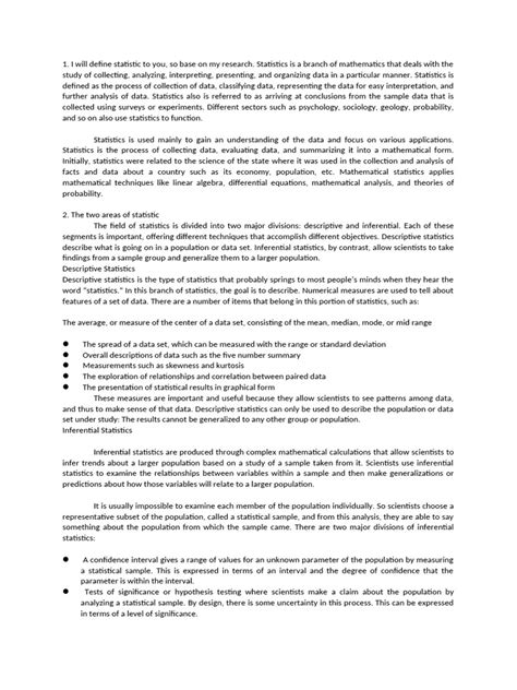 Math John Pdf Statistics Statistical Inference