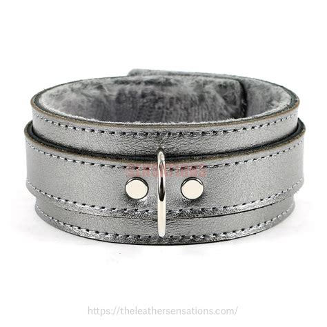 Leather Bdsm Collar Special Edition Adjustable Fure Collar For Dominance