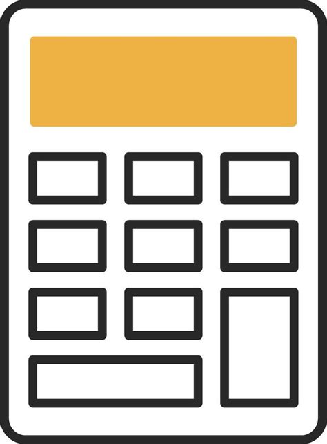 Calculator Skined Filled Icon 42944605 Vector Art At Vecteezy