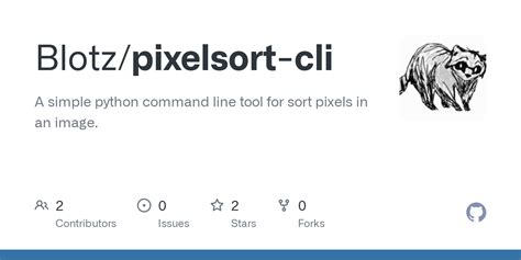 Github Blotzpixelsort Cli Sorting Pixels In A Picture By Luminance