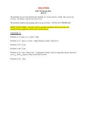 HW S Solution Pdf SOLUTION EEE Spring HW The Problem Sets Are Selected From