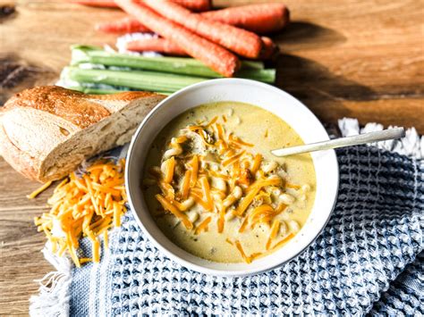 Cheesy Chicken Soup Healthier Homemade Co Recipes