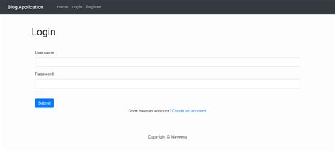 Github Kartikanaveena Blogapplication Blogapplication Is A Blogging Website That Allows Users