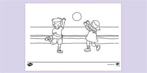 Ball Activity Colouring Sheet Colouring Sheets Twinkl
