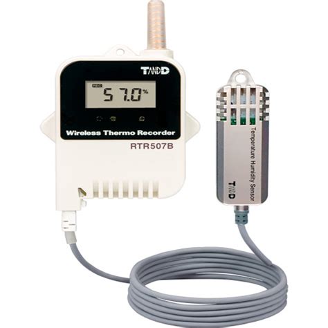 Wireless Temperature And Humidity Data Loggers RTR 507S R Geneq