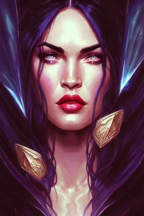 Portrait Of Megan Fox As Liliana Vess Magic The Stable Diffusion