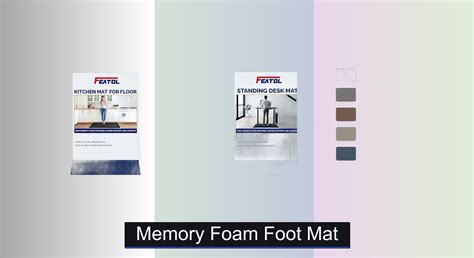 9 Best Memory Foam Foot Mats Of 2025
