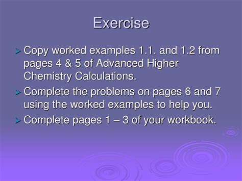 Ppt Advanced Higher Chemistry Powerpoint Presentation Free Download