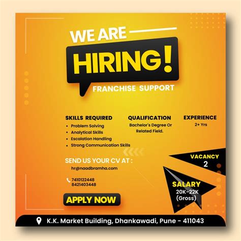 Naadbramha Idli On Linkedin Shape Futures Join Our Team Where Success Begins Were Hiring