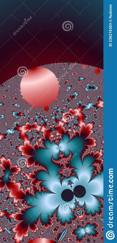 Abstract Computer Generated Fractal Design A Fractal Is A Never Ending Pattern Stock