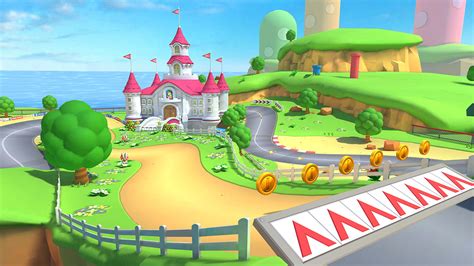 Filemkt Ds Mario Circuit Peach Castle Super Mario Wiki The Mario Encyclopedia
