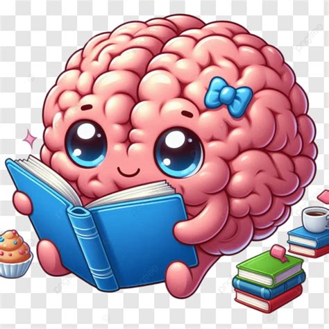 뇌 책 스마트 만화 건강한 귀여운 주식 벡터 이미지 뇌 책 스마트 만화 건강한 귀여운 주식 벡터 두뇌 책 스마트 만화 뇌 Png 일러스트 및 이미지 에 대한 무료